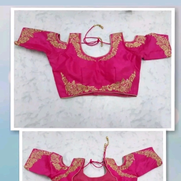 Other | New Off Shoulder Saree Choli Blouses | Poshmark